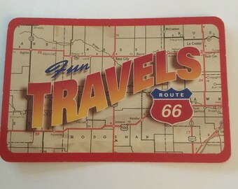 Route 66 Card - Etsy