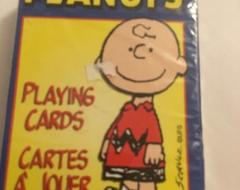 Peanuts Playing Card | Etsy