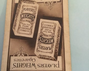 Weights Cigarettes | Etsy UK