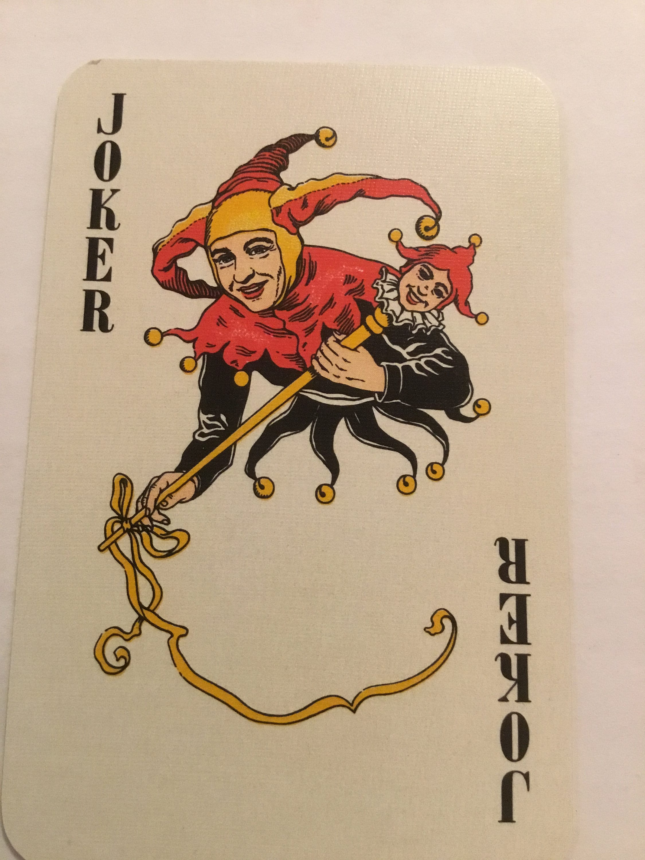 Vintage Joker Card