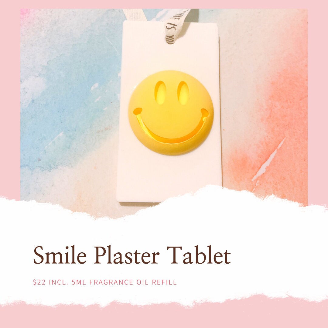 Smile Plaster Tablet / Car Diffuser / Plaster Tablet / Plaster Air ...