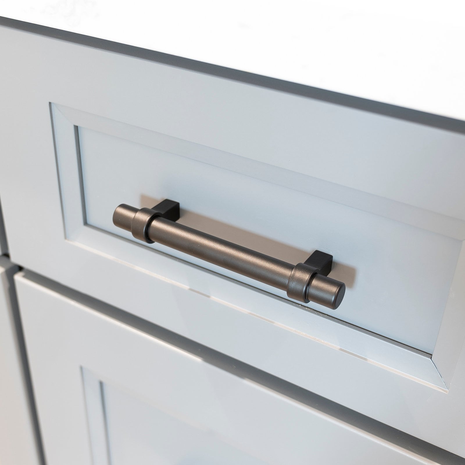 Matte Black Modern Cabinet Handles: Stainless Steel Drawer Pulls - Etsy