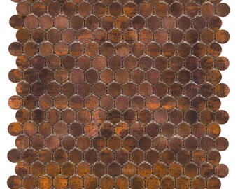 Copper Penny Tile - Etsy