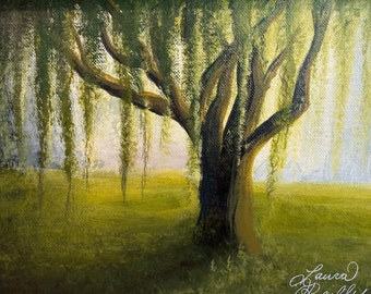 Weeping Willow Art - Etsy