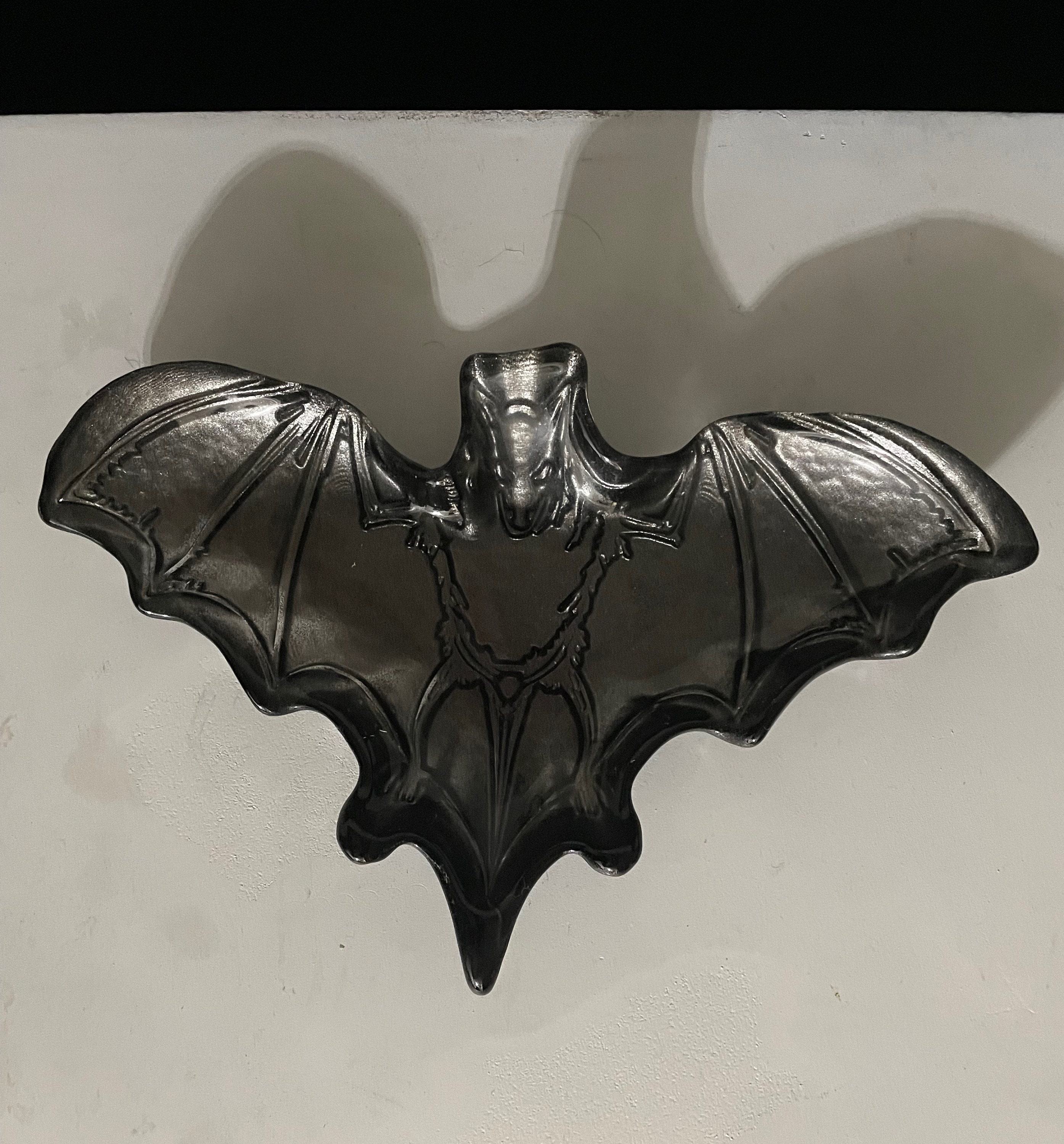 Black Gothic Bat Tray - Etsy