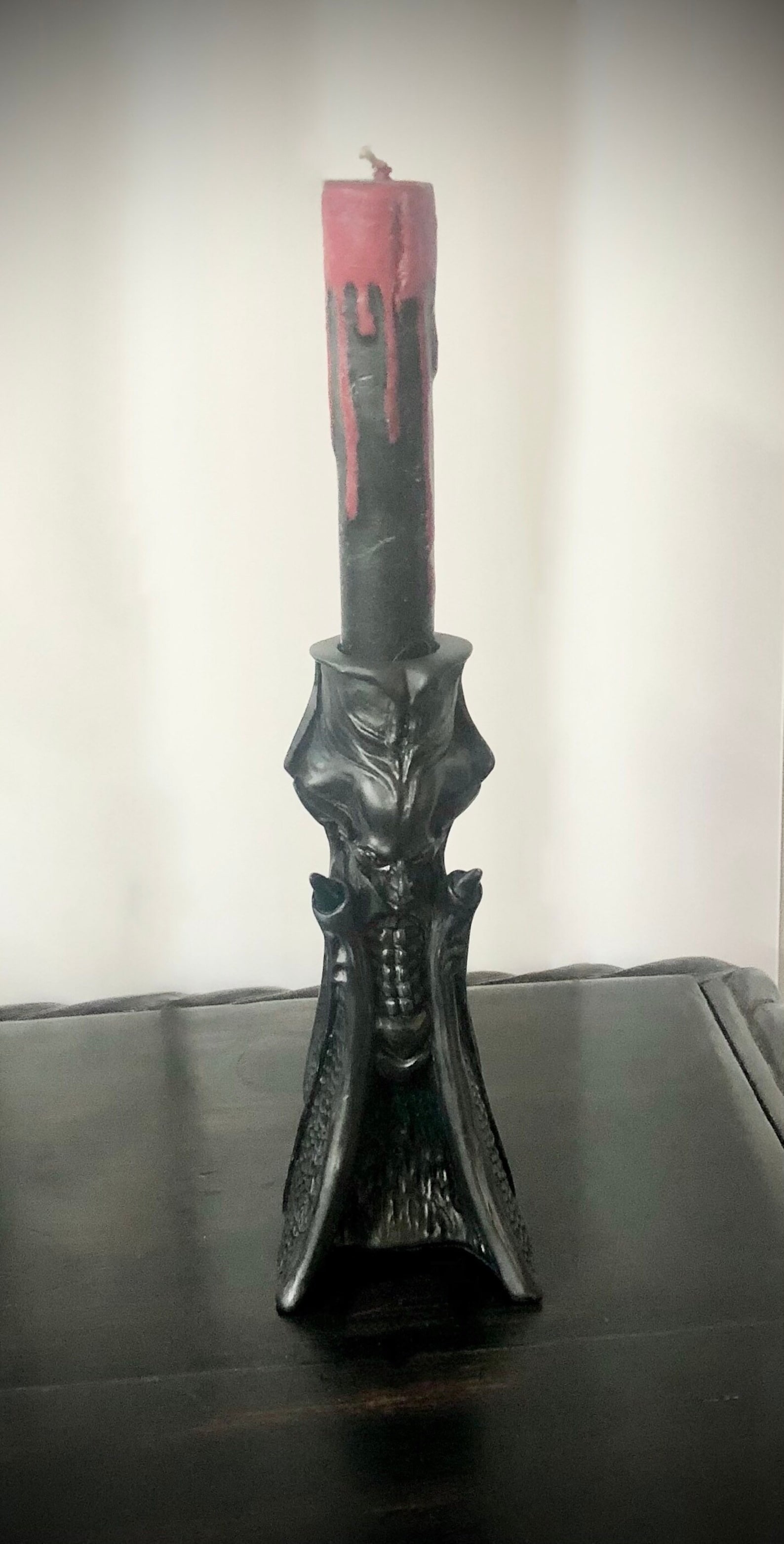 Goth Nosferatu Vampire Candle Holder - Etsy