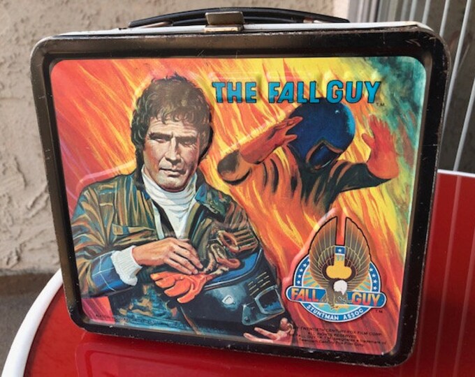The Fall Guy Vintage Metal Lunch Box 1981 - Etsy