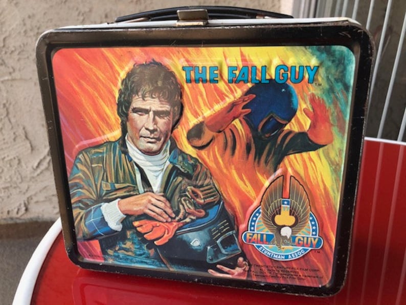 The Fall Guy Vintage Metal Lunch Box 1981 | Etsy