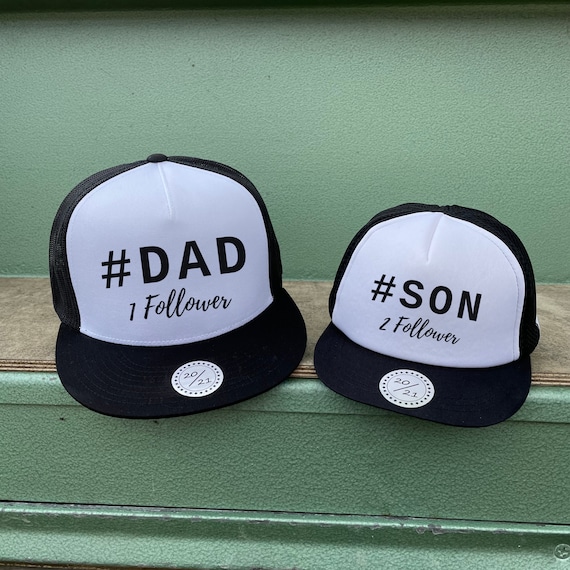 Partnerlook Vater Sohn Cap 2er-set Geschenk Für Groß - Etsy