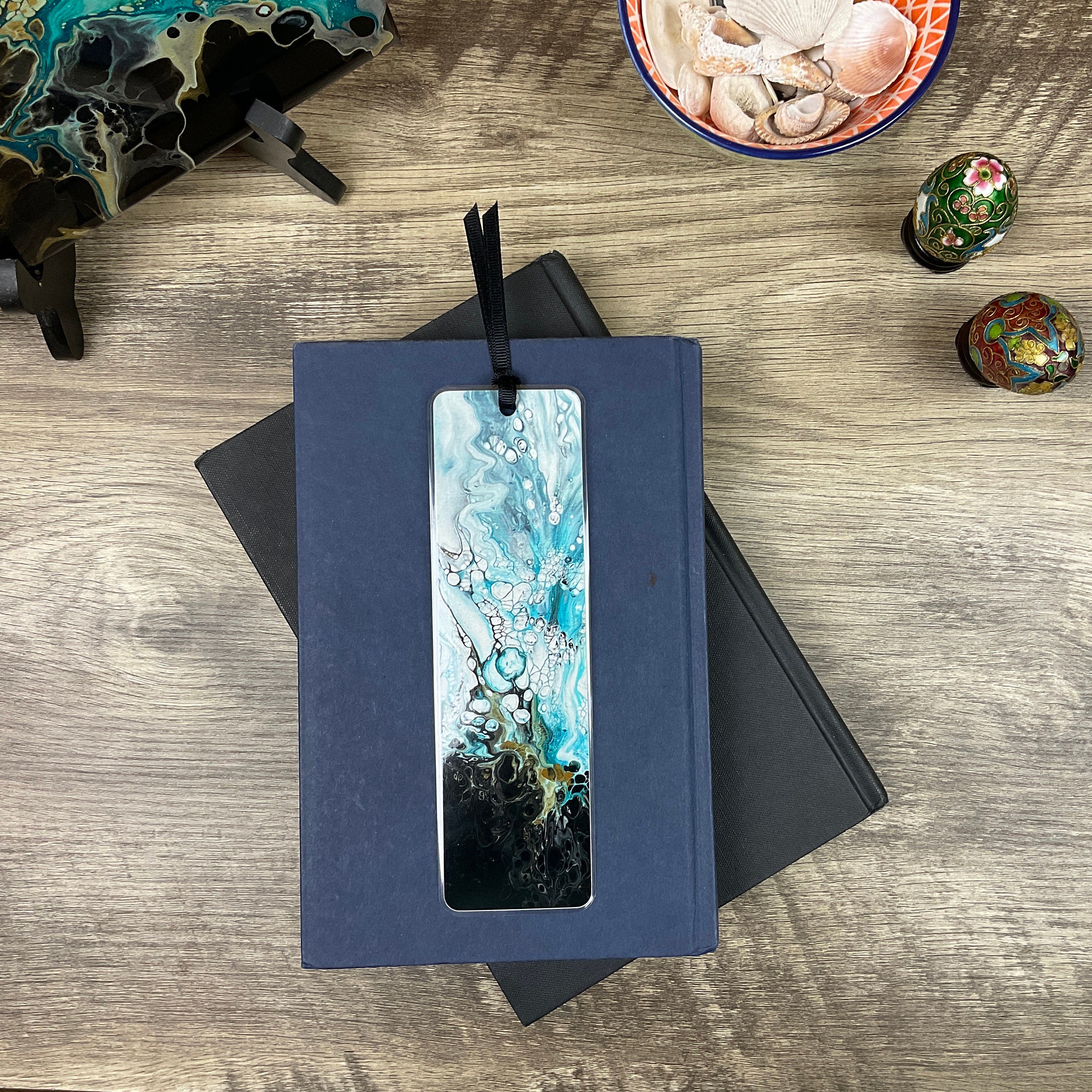 Art Print Bookmarks Laminated Bookmark Watercolor and | Etsy