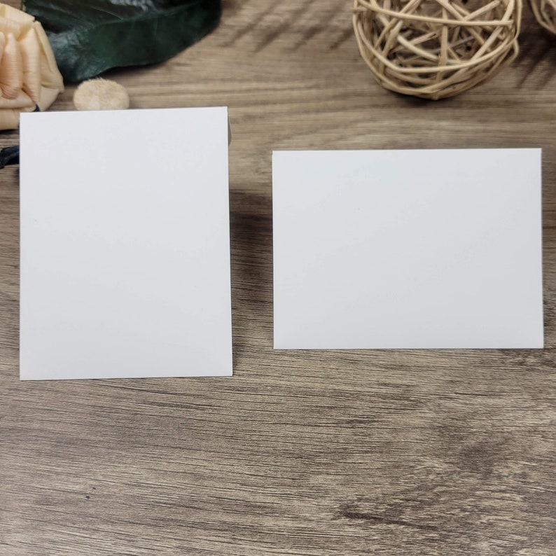 Handmade Small Note Card Set Abstract Watercolor Mountains - Etsy