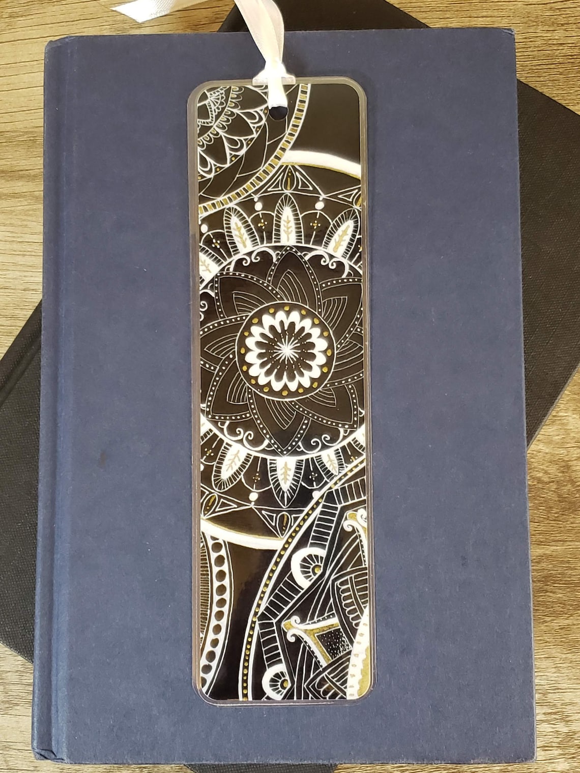 Handmade Mandala Bookmarks Laminated Bookmark Watercolor and - Etsy