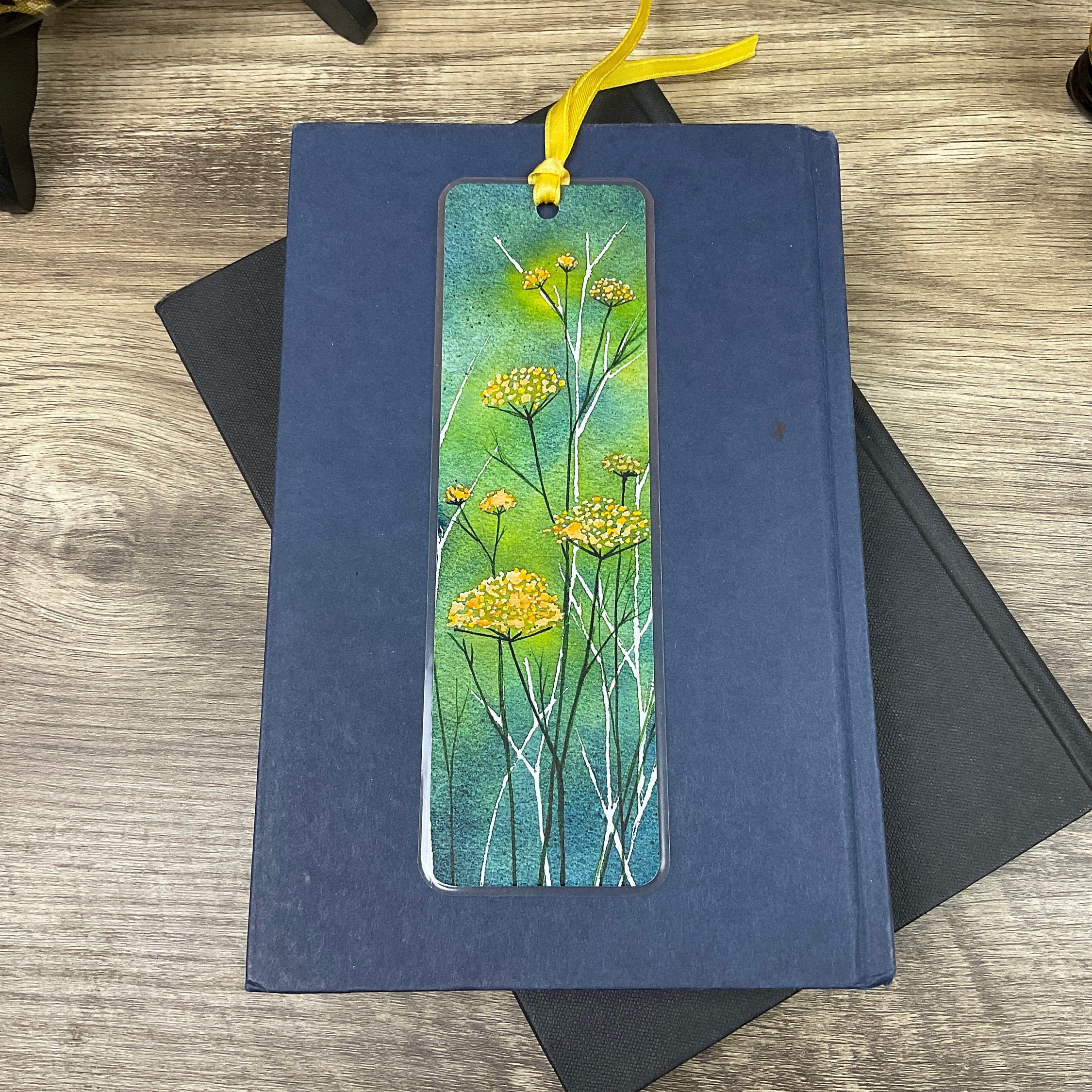 Art Print Bookmarks Laminated Bookmarks Watercolor and | Etsy
