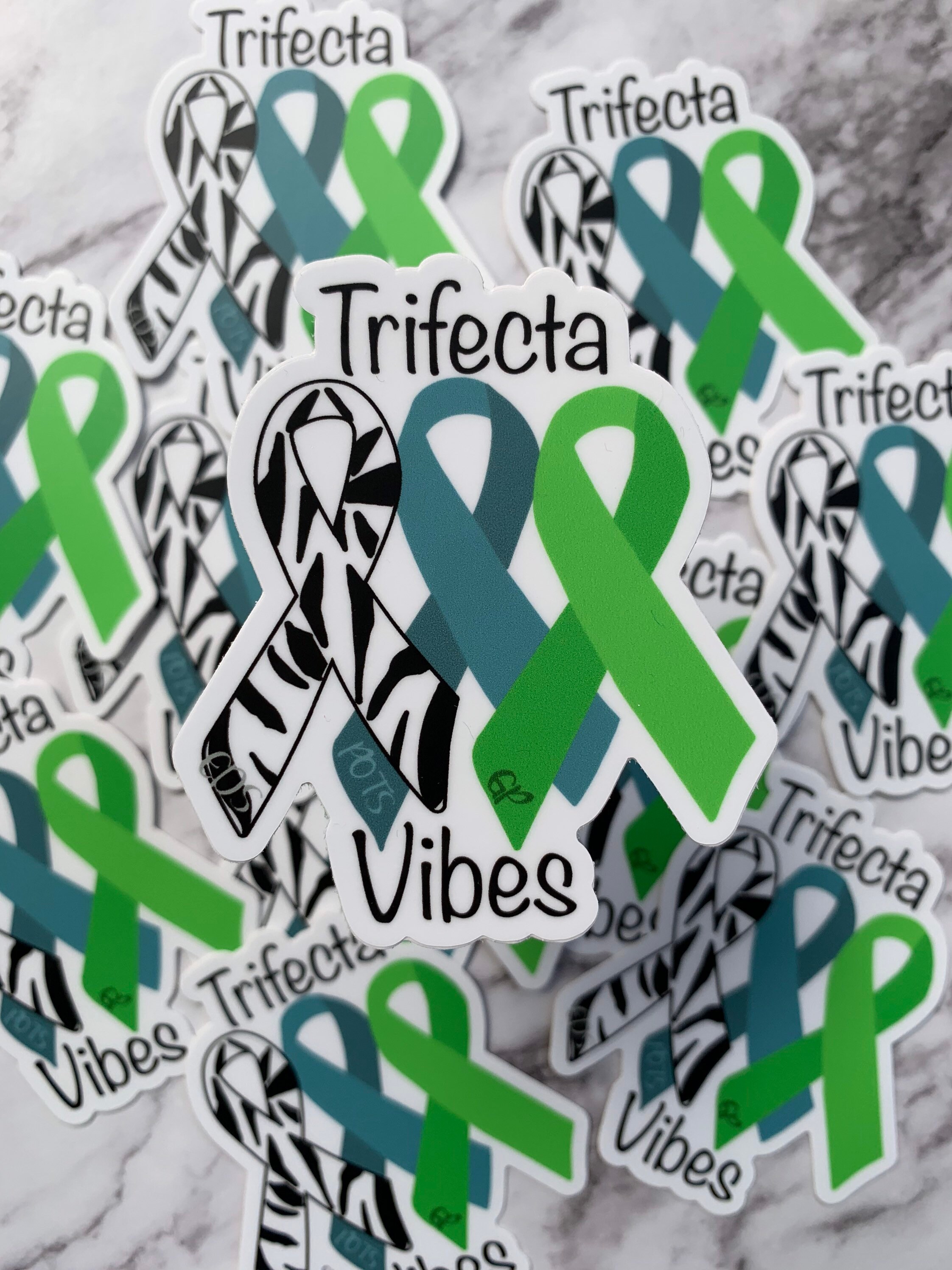 Trifecta Vibes Sticker EDS POTS GP Chronic Illness | Etsy
