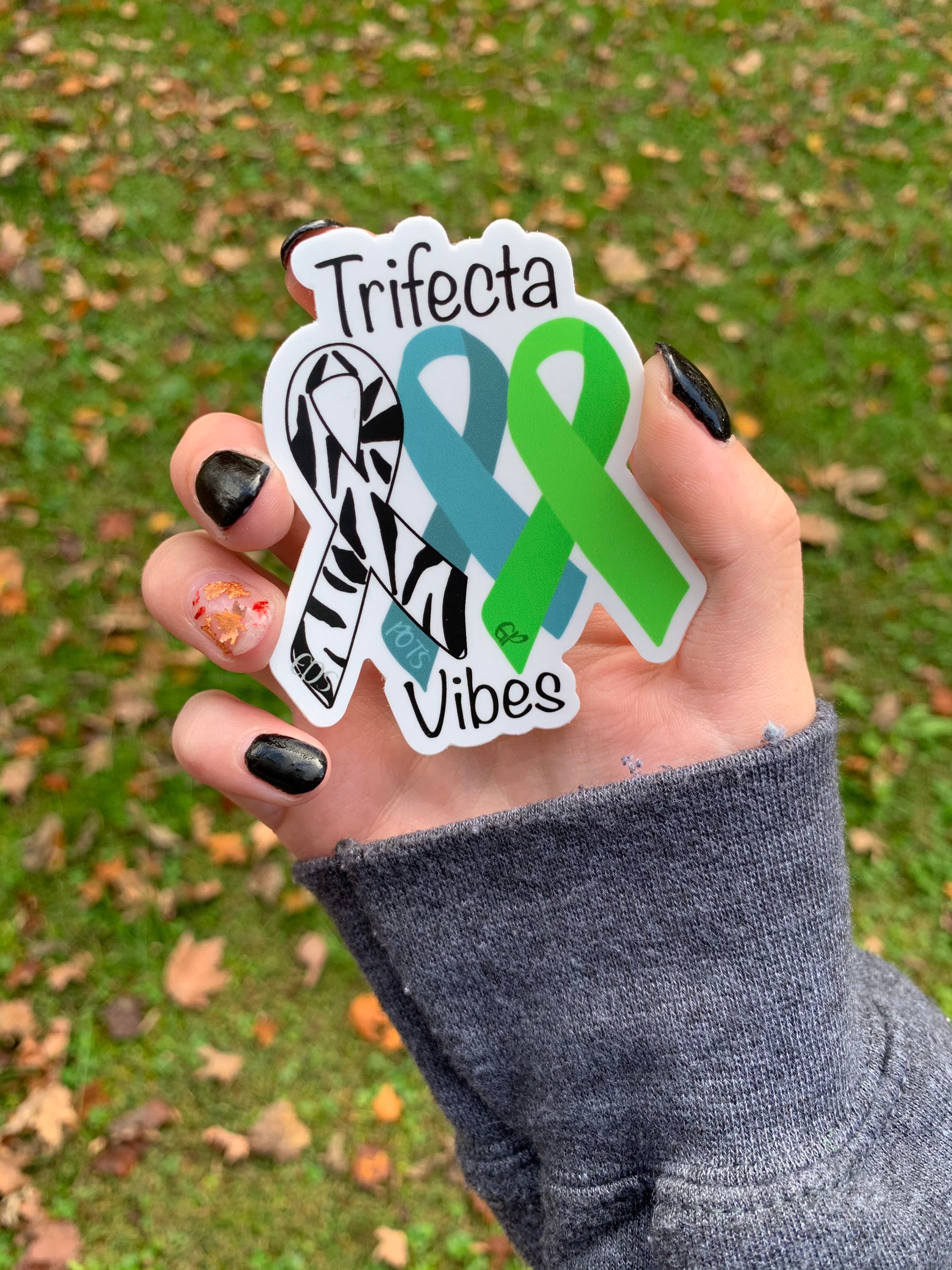 Trifecta Vibes Sticker EDS POTS GP Chronic Illness | Etsy