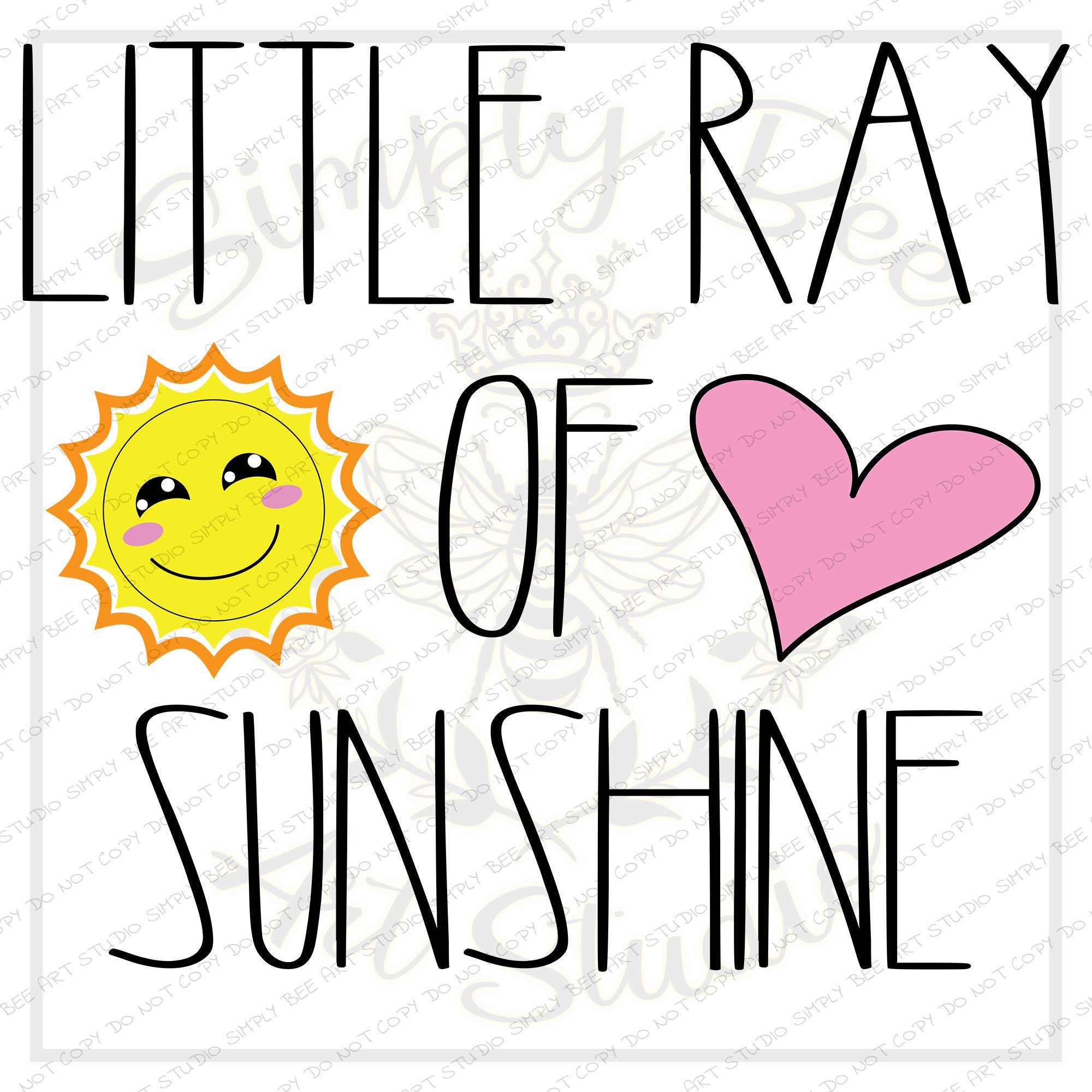 Little Ray of Sunshine - Etsy
