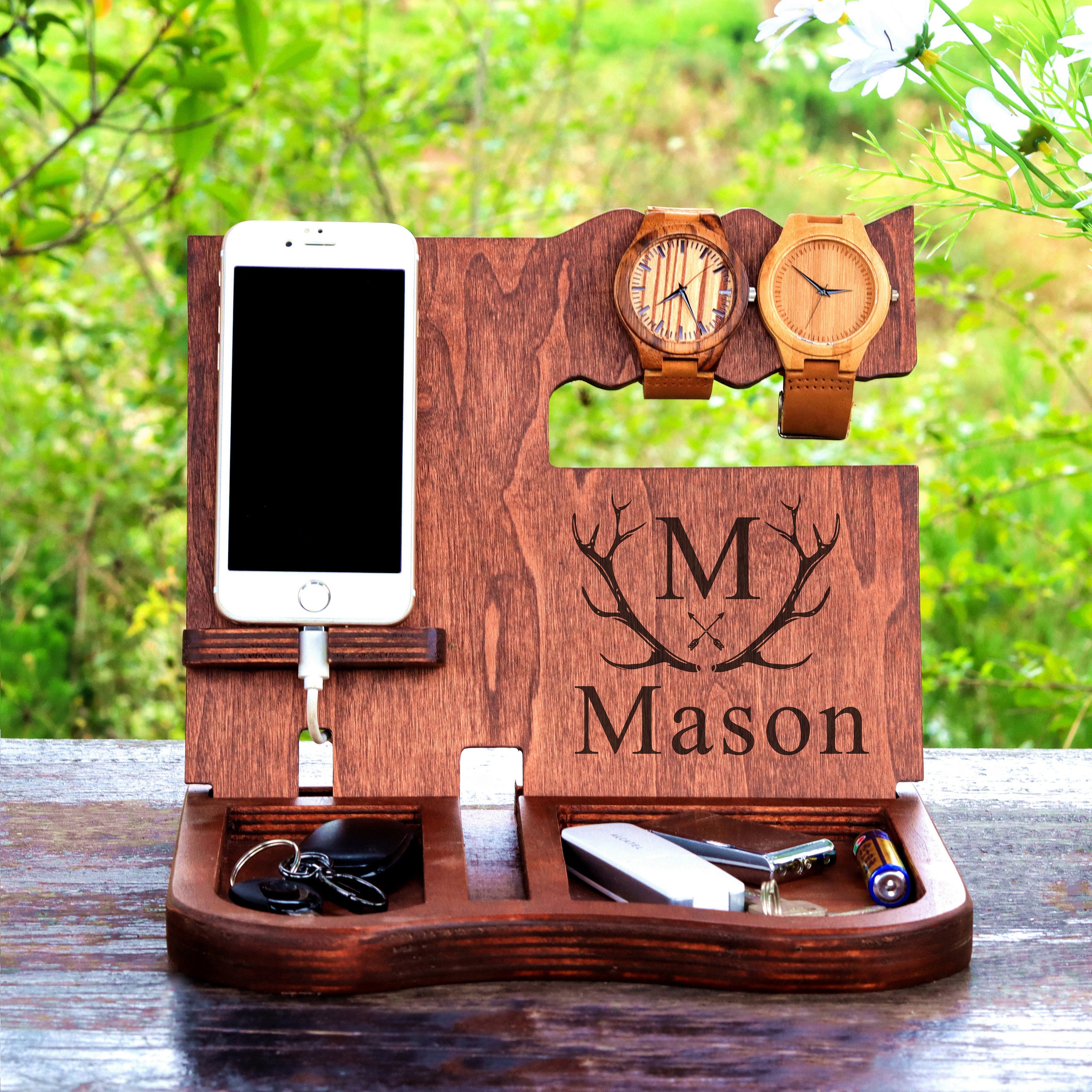 Cell Phone Stand Android Dock Docking Station Cable Organizer - Etsy