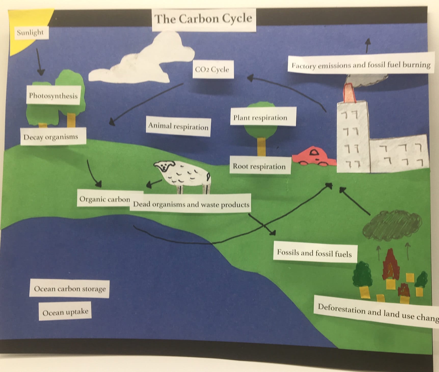 Fossil Fuels Diagram For Kids