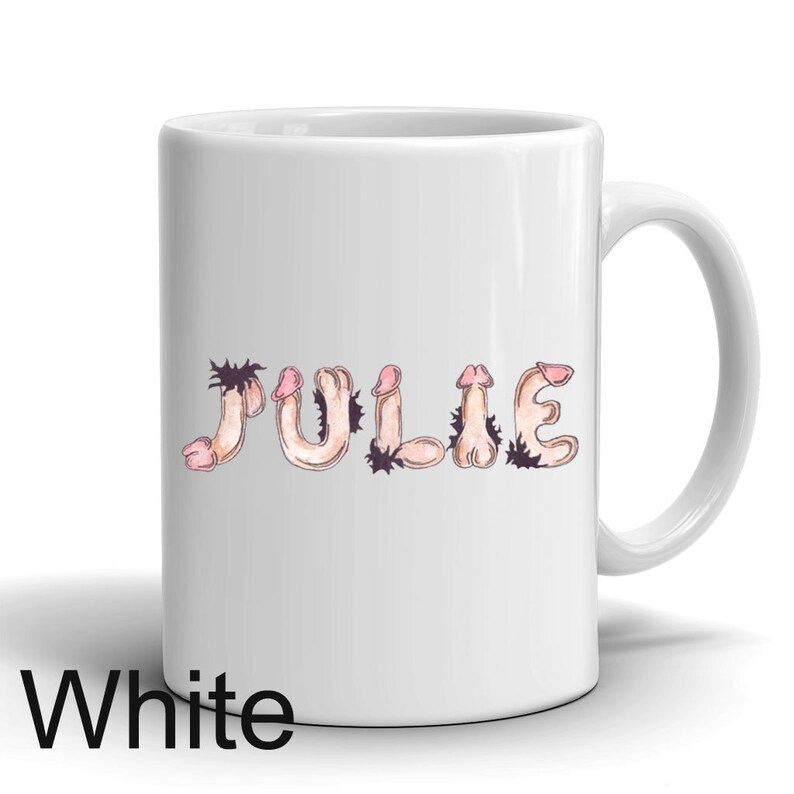 Custom Name Mugpersonalized Mugpenis Mugfunny Tbest Etsy