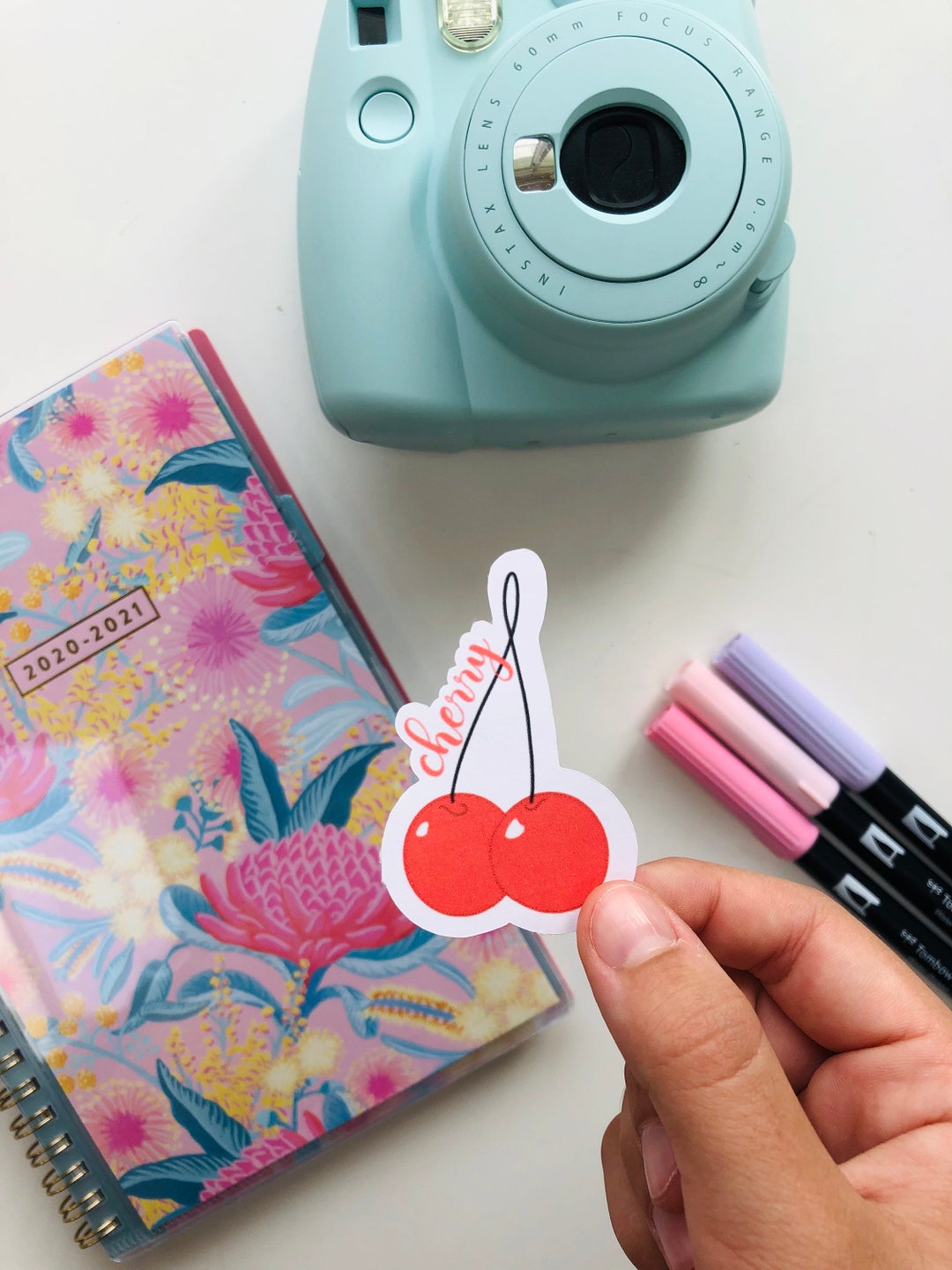 Harry Styles Cherry Sticker - Etsy