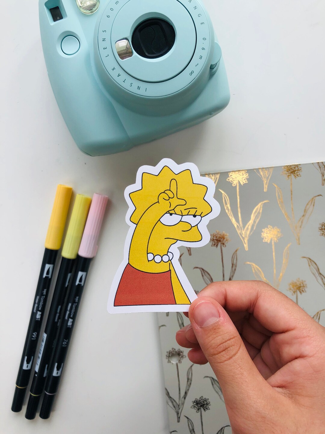 Lisa Simpson Sticker - Etsy