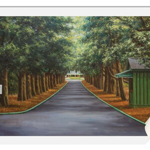 Augusta National Golf Club Course Magnolia Lane Masters PGA 1rioil 8x10 ...