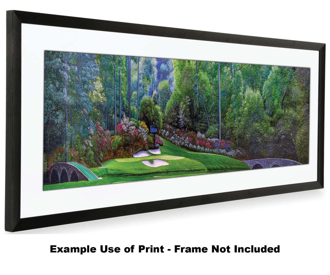 Augusta National Golf Club Hole 12 Golden Bell Masters Amen Corner PGA ...