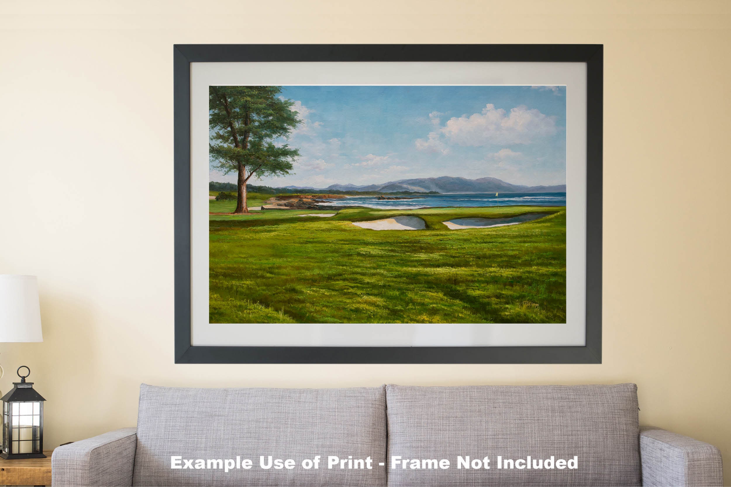 Pebble Beach Golf Links 18th Golf Club Hole 18 California Course AT&T ...