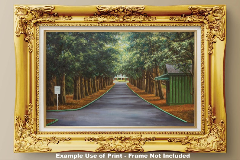 Augusta National Golf Club Course Magnolia Lane Masters PGA 1rioil 8x10 ...
