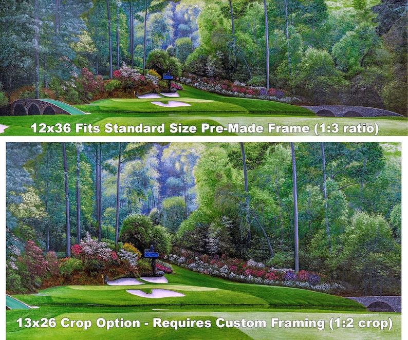 Augusta National Golf Club Hole 12 Golden Bell Masters Amen Corner PGA ...