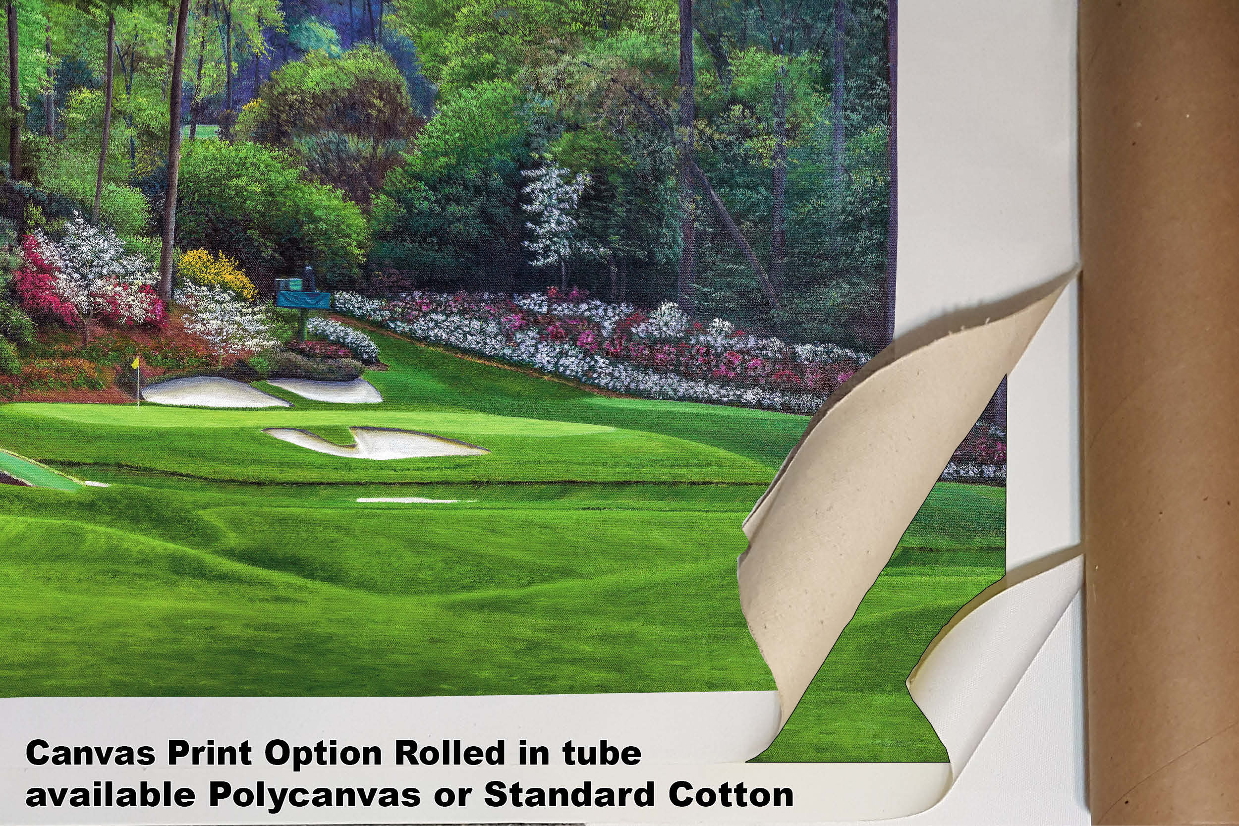 Augusta National Golf Club Hole 12 Golden Bell Masters Amen Corner Oil ...