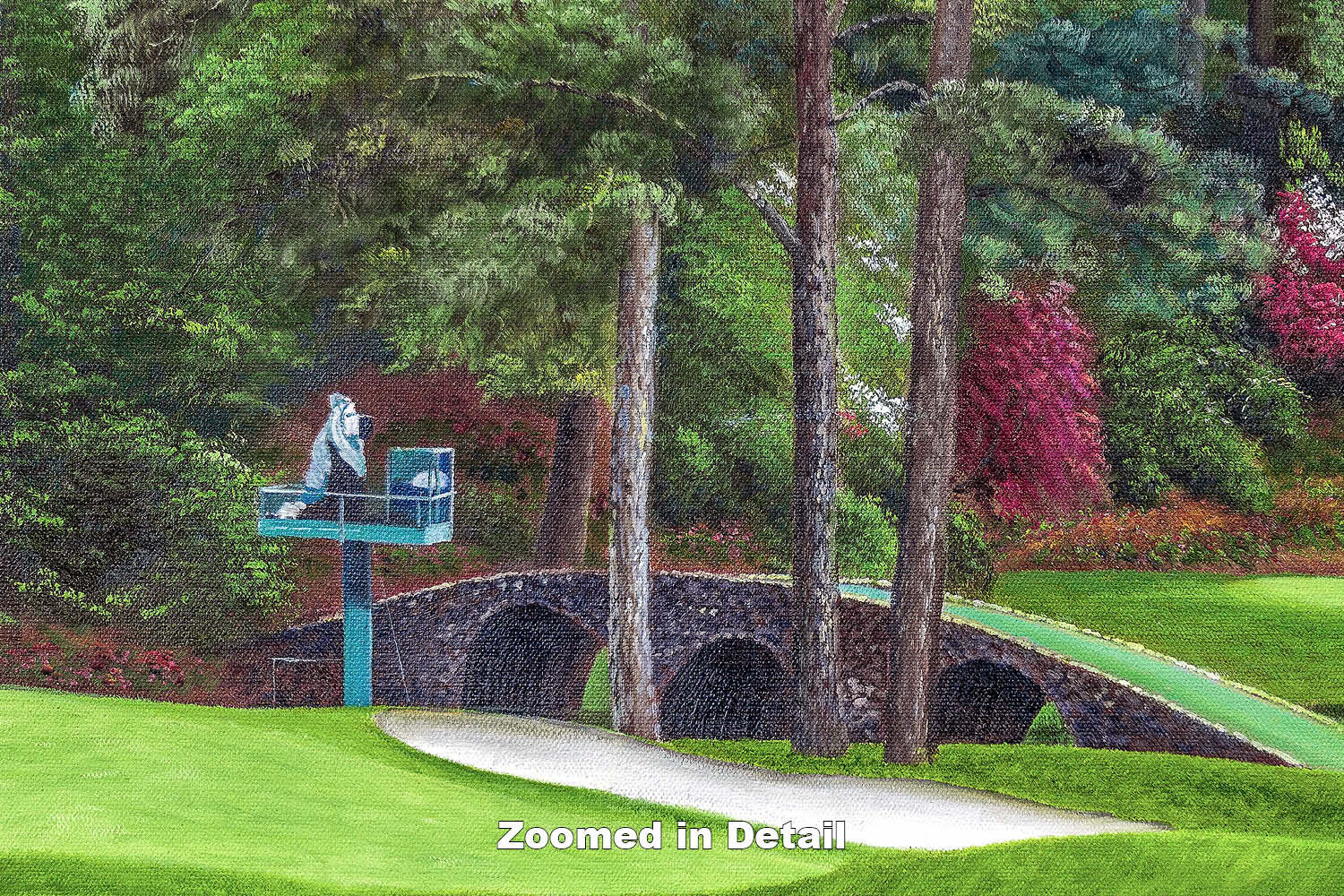 Augusta National Golf Club Masters Amen Corner Hole 12 Golden Bell Hole ...