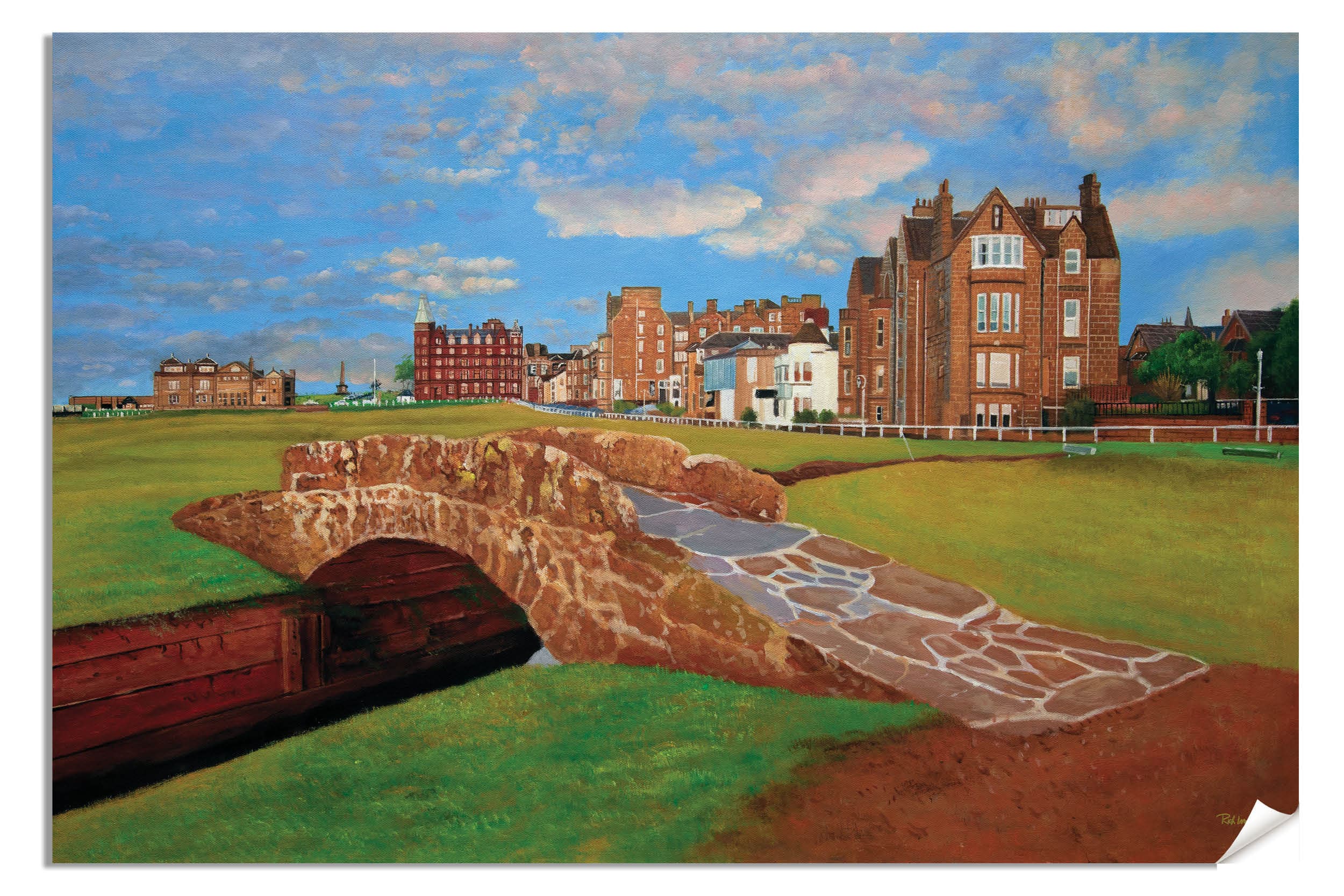 Swilcan Bridge St Andrews Links Open Championship British St Andrews ...