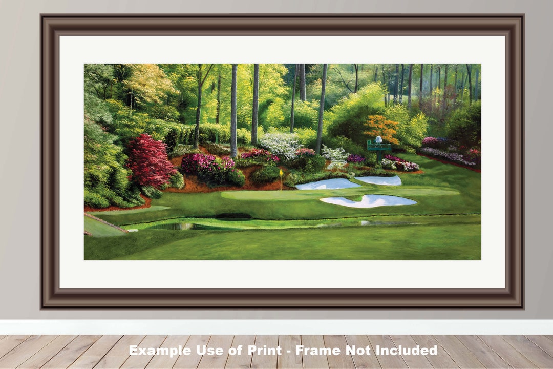 Augusta National Golf Club 12 Golden Bell Masters Amen Corner Oil ...