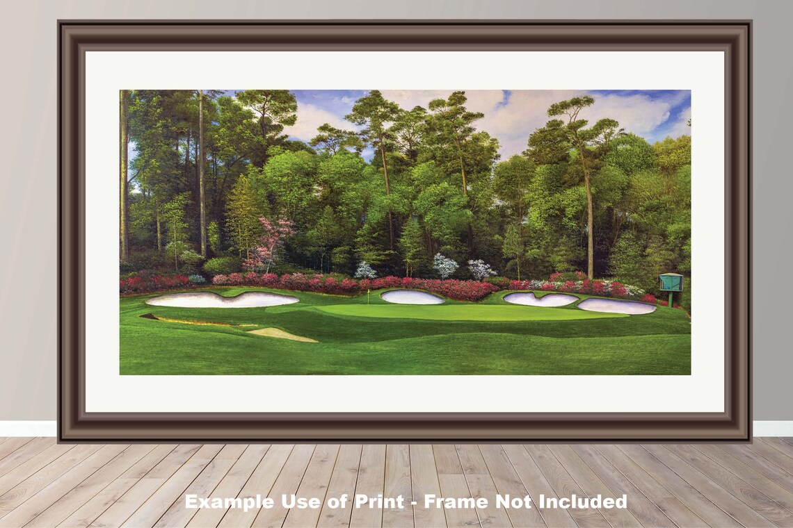 Augusta National Golf Club Hole 13 Azalea Masters Amen Corner Oil ...