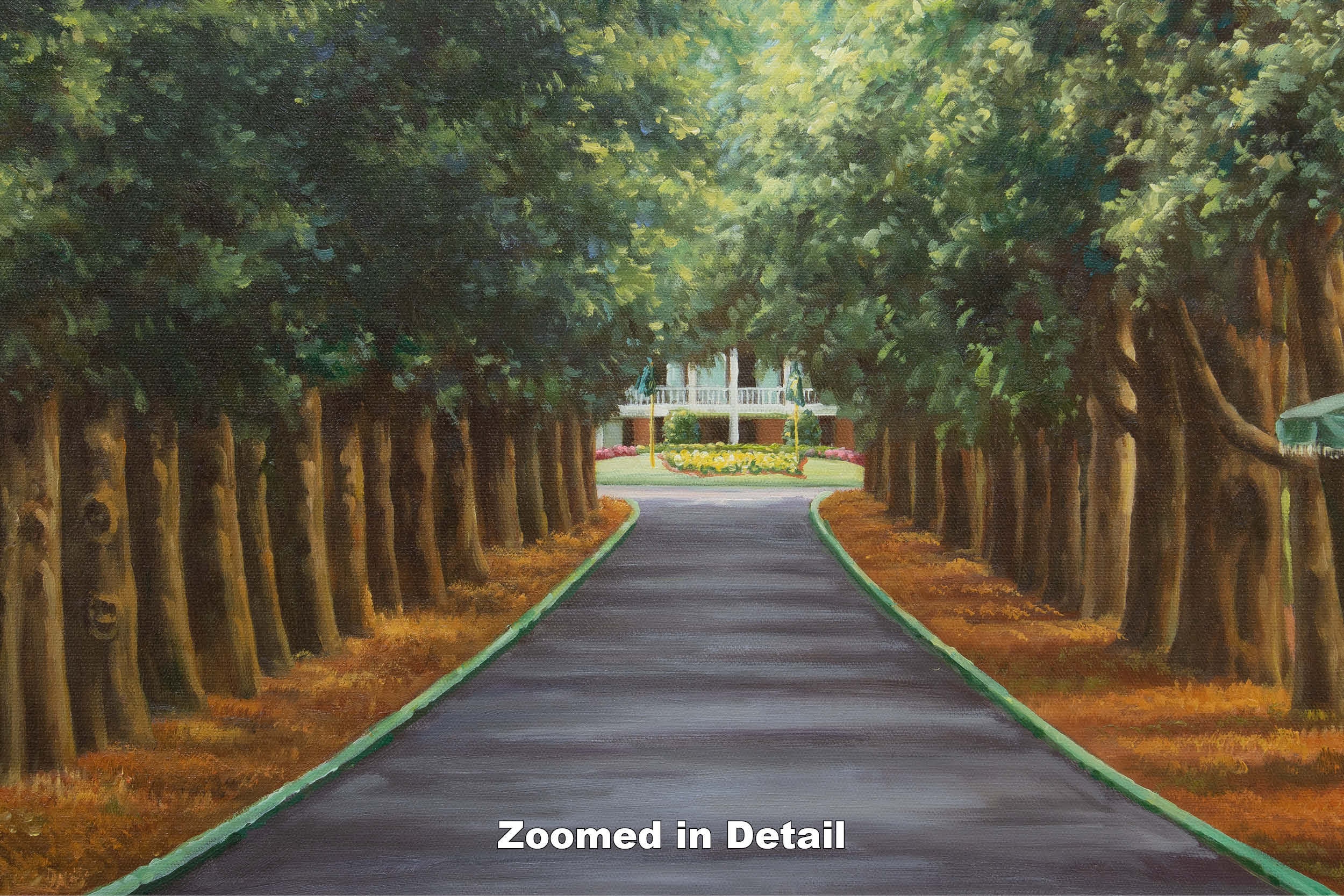 Augusta National Golf Club Course Magnolia Lane Masters PGA 1rioil 8x10 ...