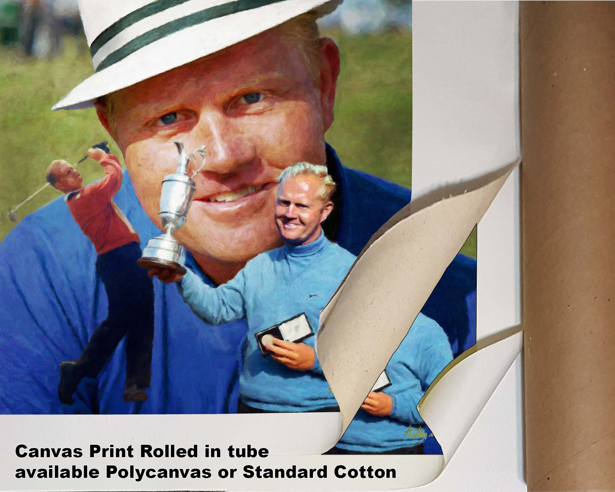 Jack Nicklaus the Golden Bear PGA Professional Pro Golfer Golf 2520 ...
