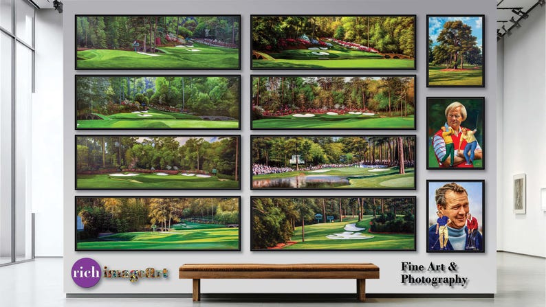 Augusta National Golf Club Masters Tournament Hole 12 Golden Bell Golf ...