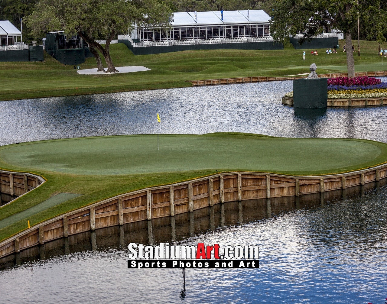 Sawgrass TPC Golf Hole 17 Tournament Players Club 8x10-48x36 Photo ...