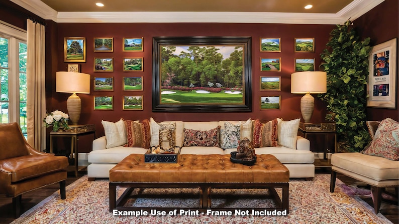 Augusta National Golf Club Amen Corner Azalea Hole 13 PGA Golf Ri2 8x10 ...