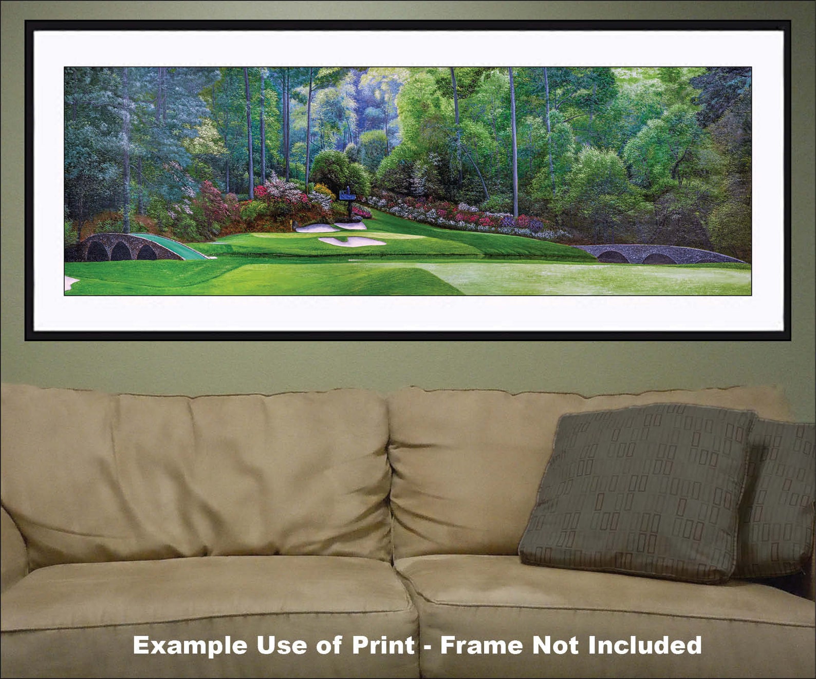 Augusta National Golf Club Hole 12 Golden Bell Masters Amen Corner PGA ...