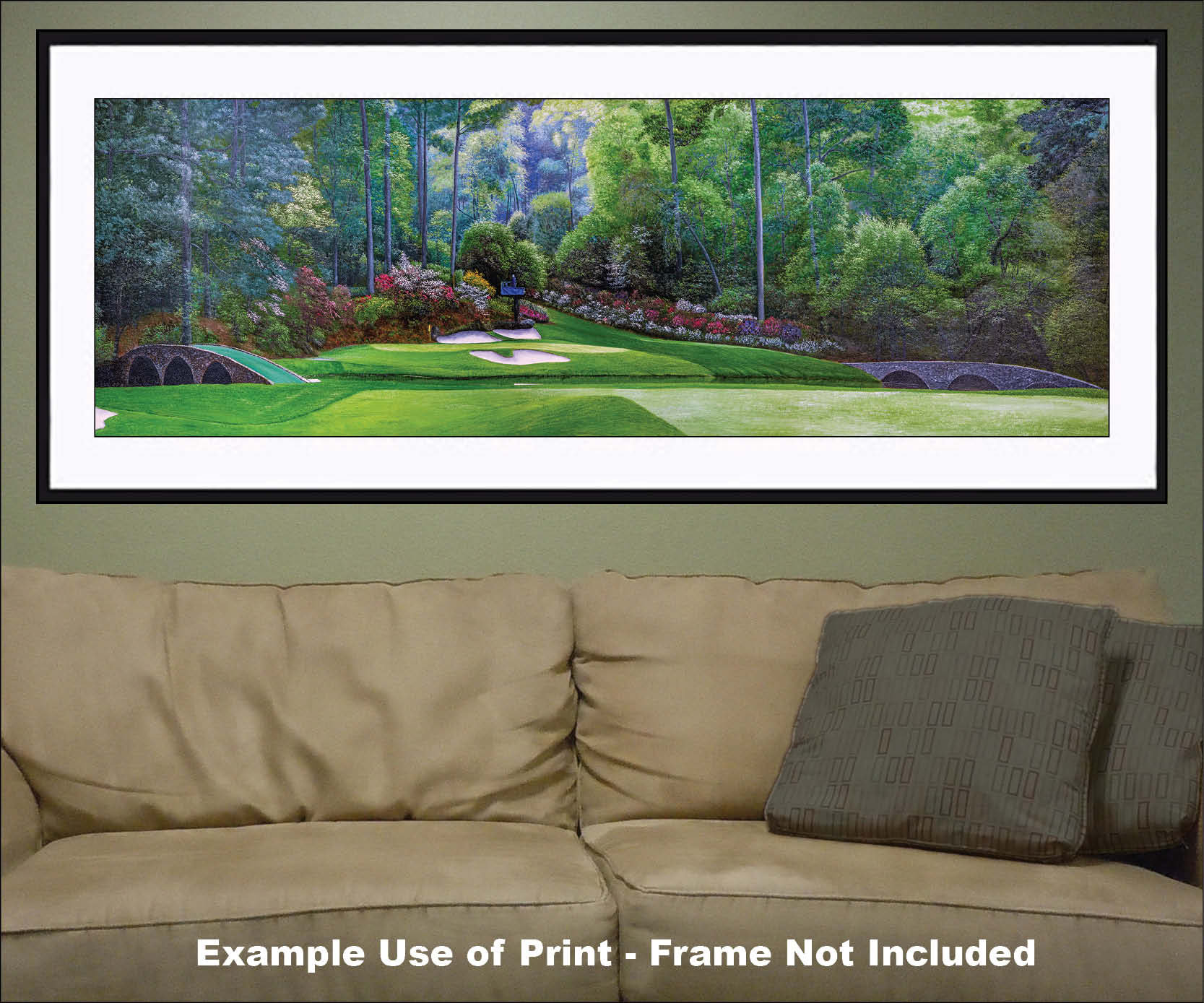 Augusta National Golf Club Hole 12 Golden Bell Masters Amen Corner PGA ...