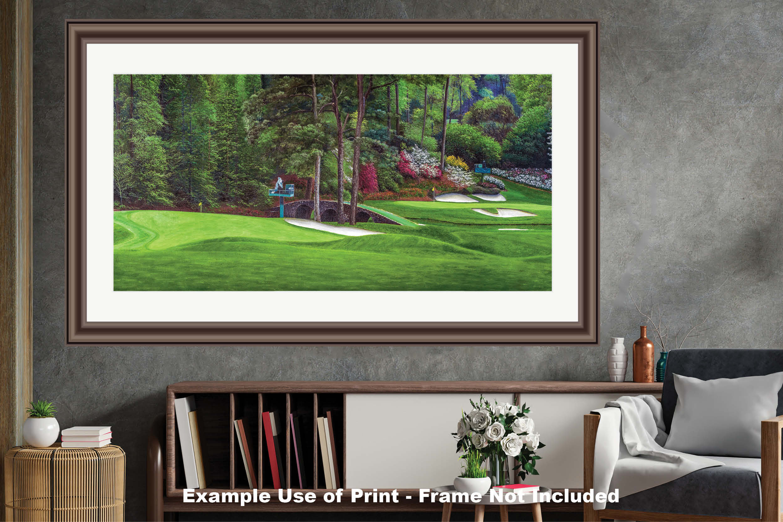 Augusta National Golf Club Amen Corner 12 Golden Bell White Dogwood ...