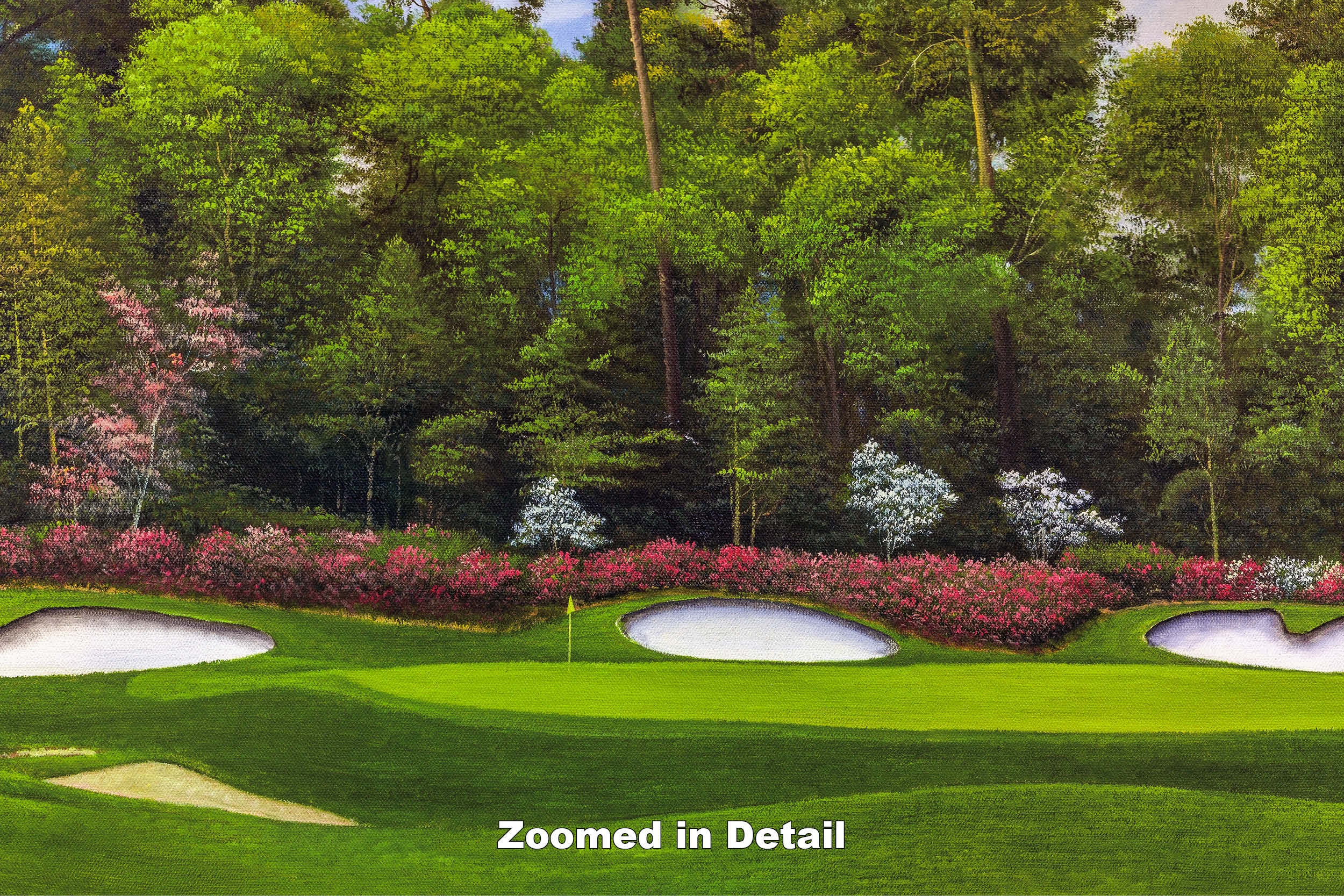 Augusta National Golf Club Hole 13 Azalea Masters Amen Corner Oil ...