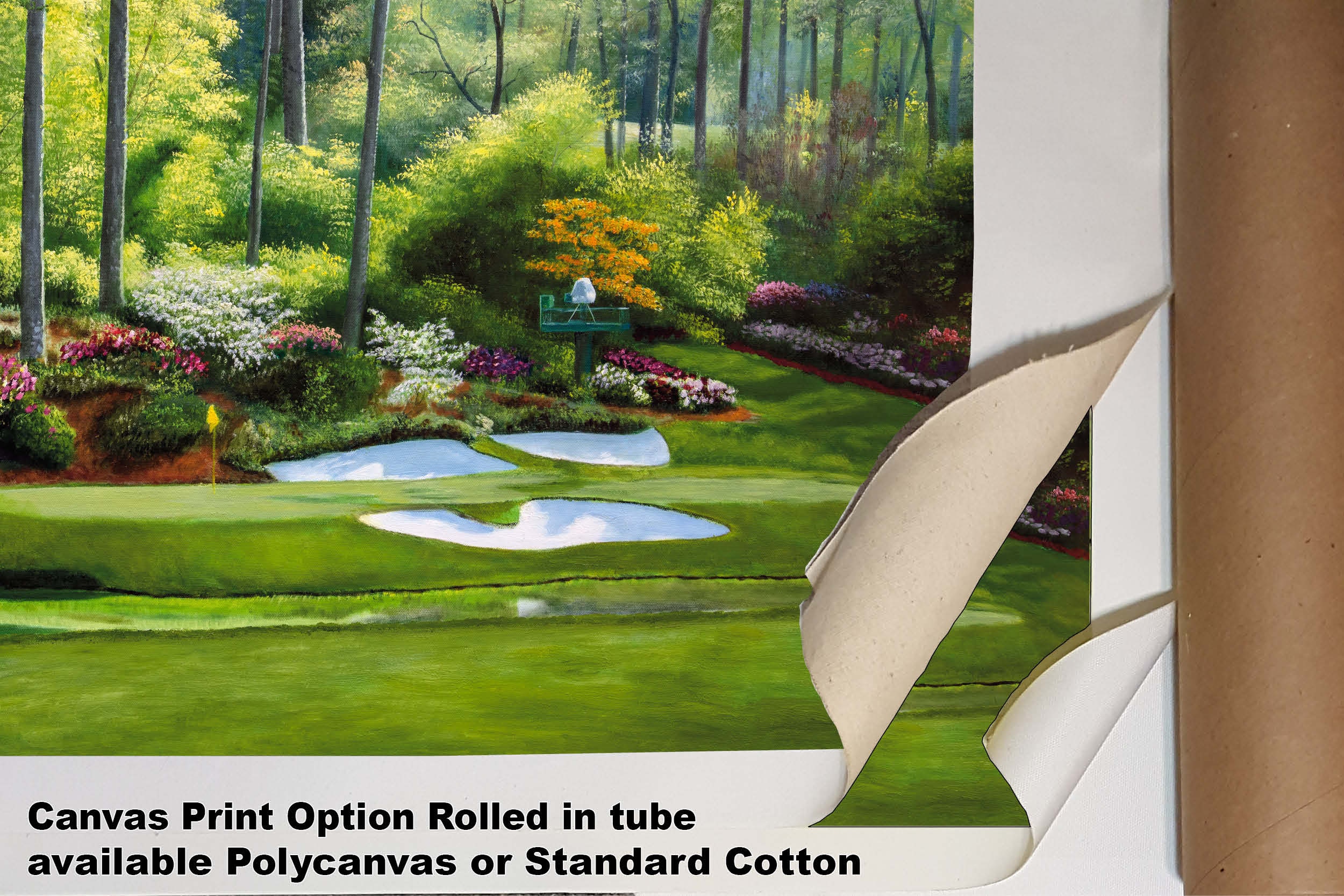 Augusta National Golf Club 12 Golden Bell Masters Amen Corner Oil ...