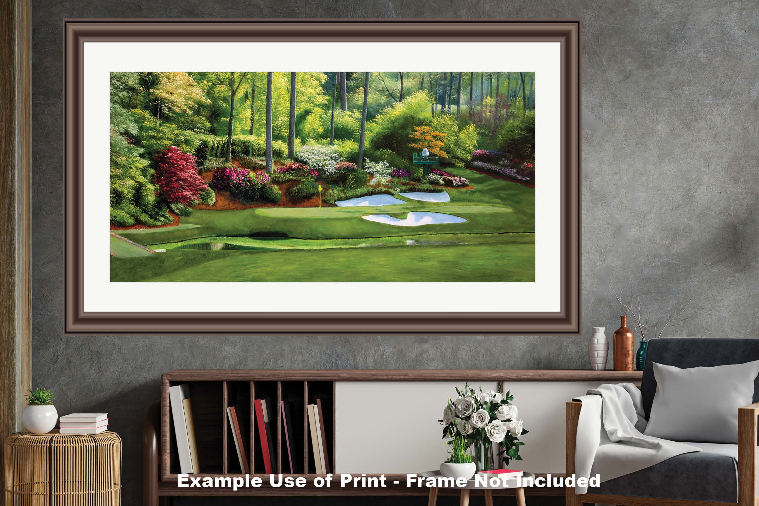 Augusta National Golf Club 12 Golden Bell Masters Amen Corner Oil ...