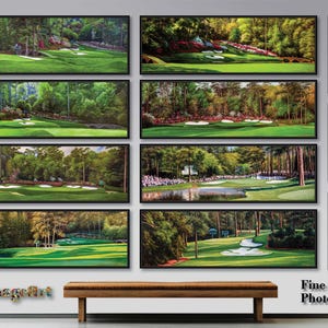 Augusta National Golf Club Amen Corner Azalea Hole 13 PGA Golf Ri2 8x10 ...