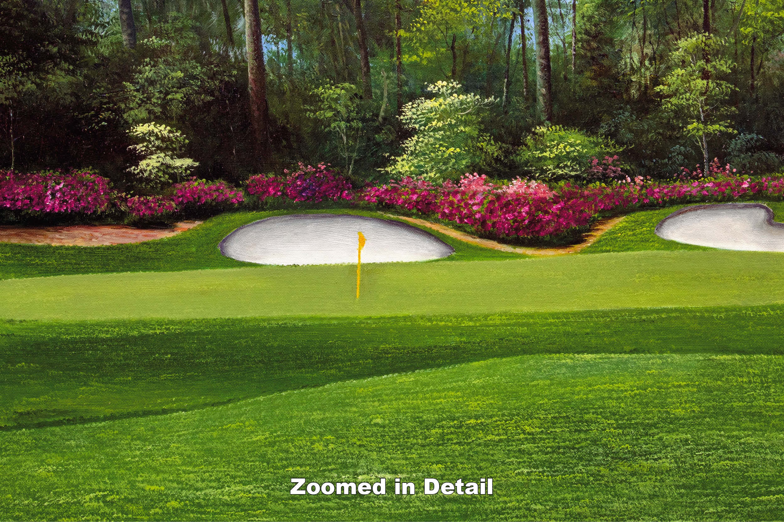 Augusta National Golf Club Hole 13 Azalea Masters Amen Corner Oil ...