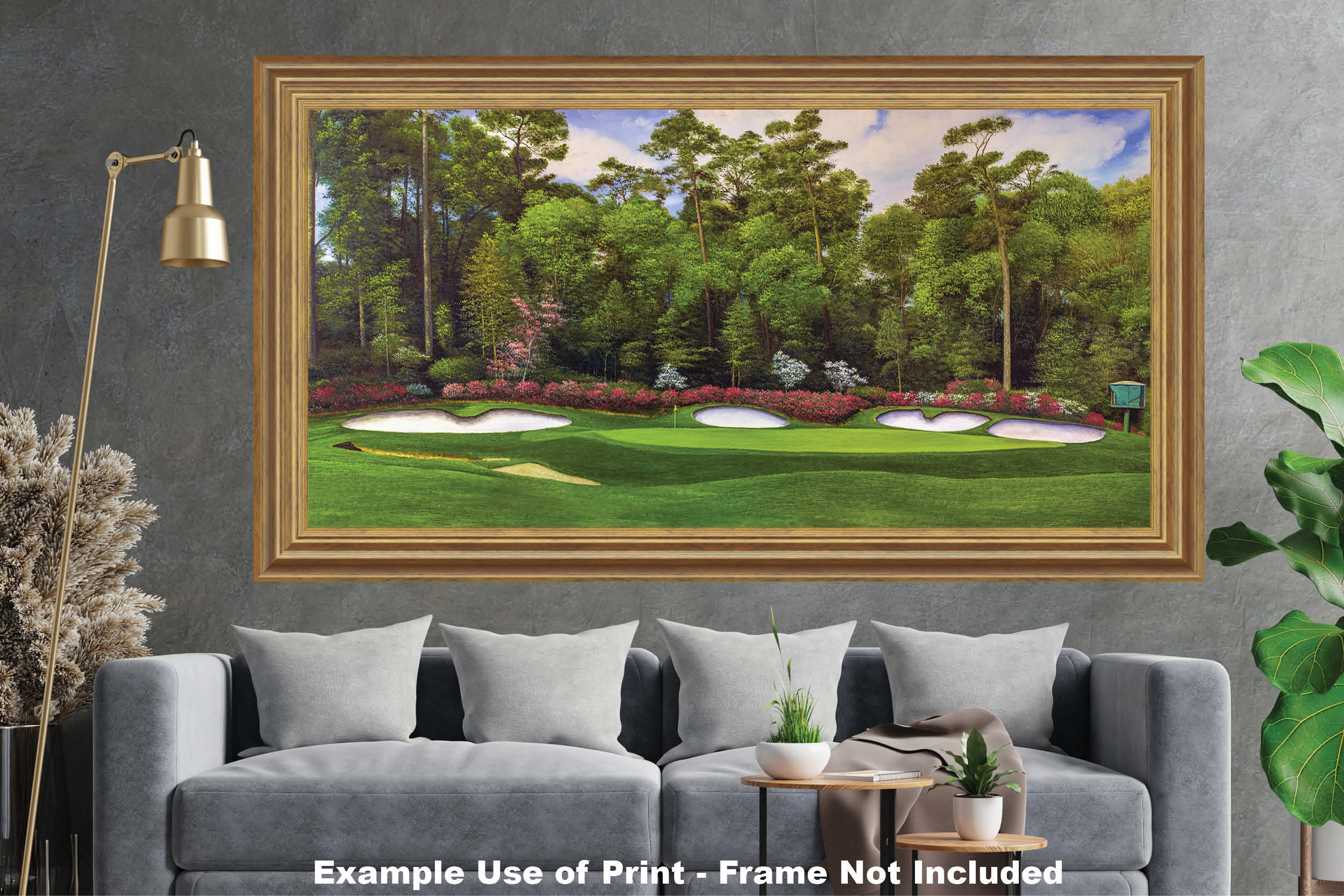 Augusta National Golf Club Hole 13 Azalea Masters Amen Corner Oil ...