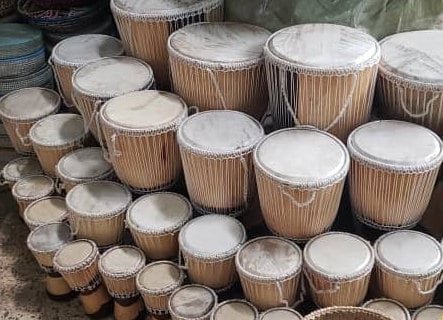 Tiny Drums, Small African Drum, Leather Drum, African Drum, Musical ...